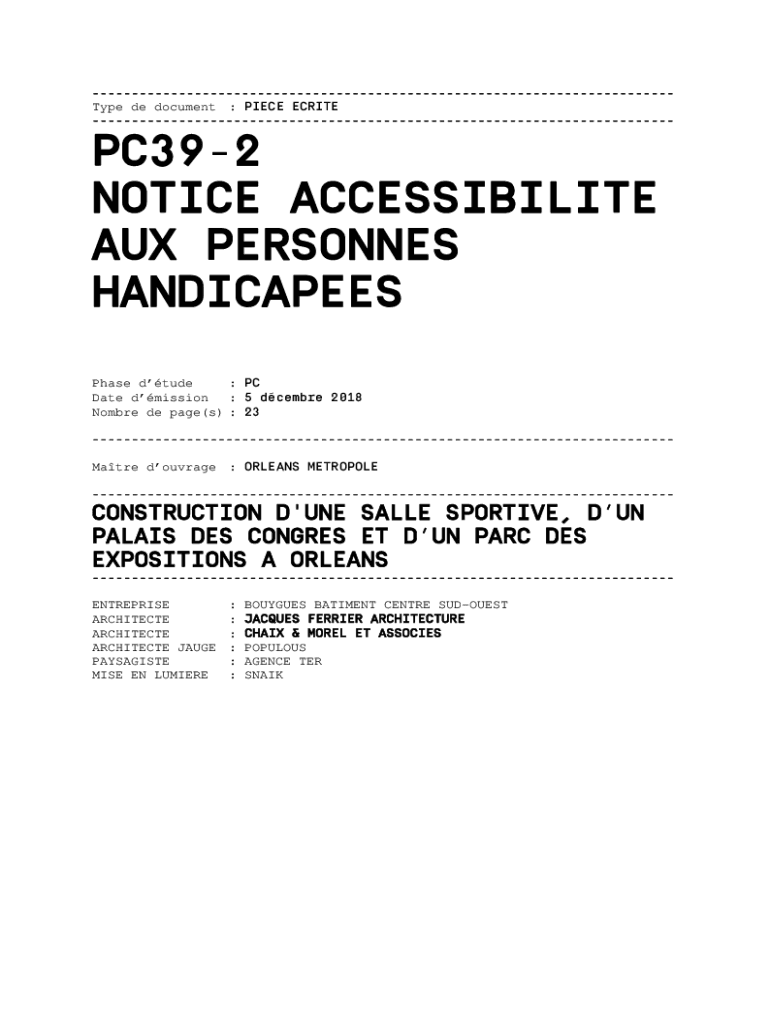 Remplissable En Ligne L'accessibilit des tablissements recevant du public (ERP) Fax Email ...