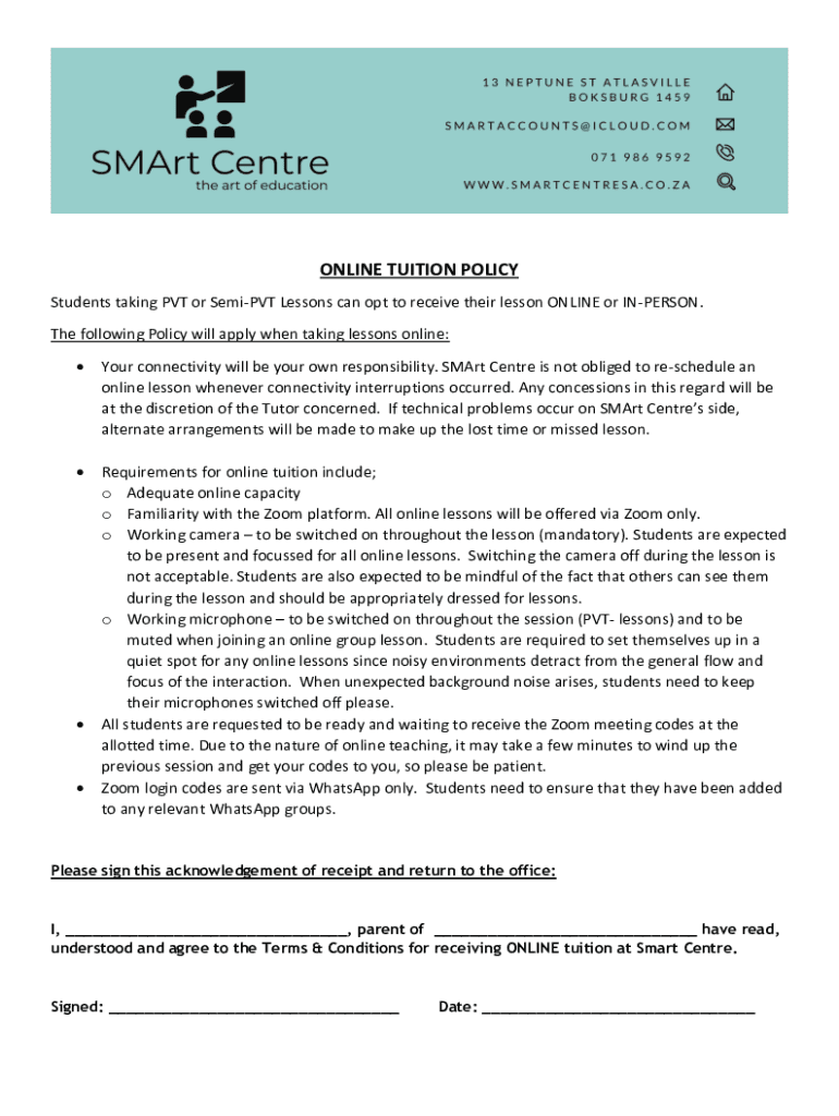 Fillable Online The Pros and Cons of Online Learning and Online Classes Fax Email Print - pdfFiller