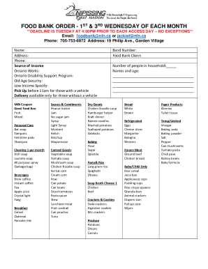 Fillable Online Get Help - St. Mary's Food Bank - Arizona Hunger Relief ...