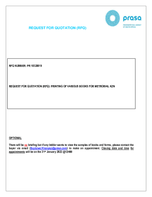Fillable Online RFQ NUMBER: PR 10328819 Fax Email Print - pdfFiller