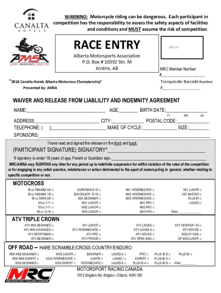 Fillable Online Motorcycle Safety: Hazards and Safety Tips Fax Email ...