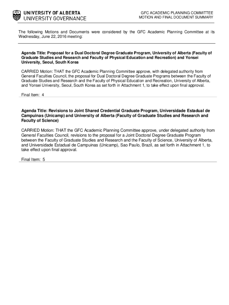 Fillable Online Revisions to Joint Shared Credential Graduate Program, ... Fax Email Print ...