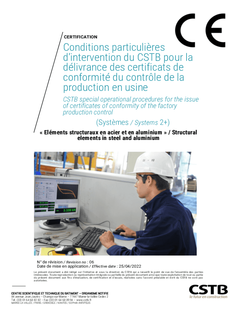 Remplissable En Ligne evaluation cstb Oil and Gas Certificate of ...