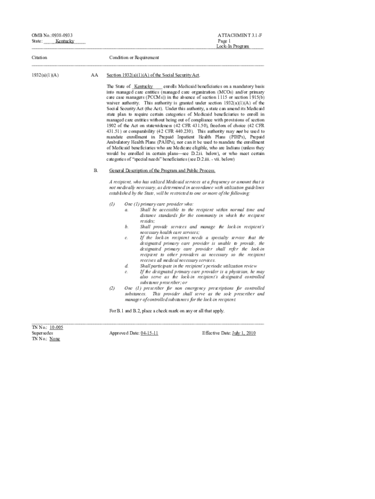 Fillable Online OMB No.:0938-0933 ATTACHMENT 3.1-F State Fax Email ...