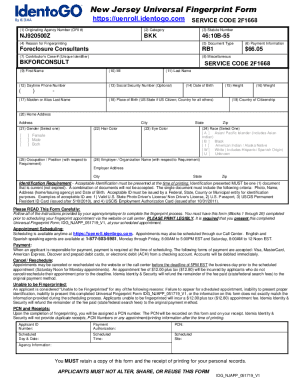 Fillable Online Morphotrust Universal Form - Fill Online, Printable ...