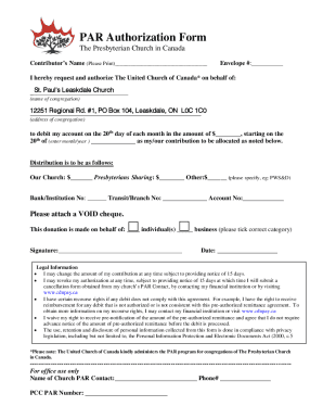 Fillable Online Fillable Online calvinhalifax PAR Authorization Form ...