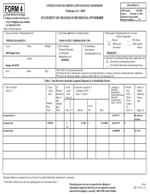 Fillable Online 1 - ------ FORM 4 Fax Email Print - pdfFiller