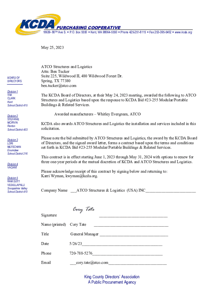 Fillable Online About KCDA Fax Email Print - pdfFiller