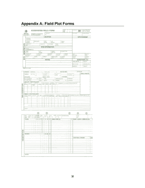 Fillable Online a100 gov bc Sensitive Ecosystems Inventory Field Plot ...