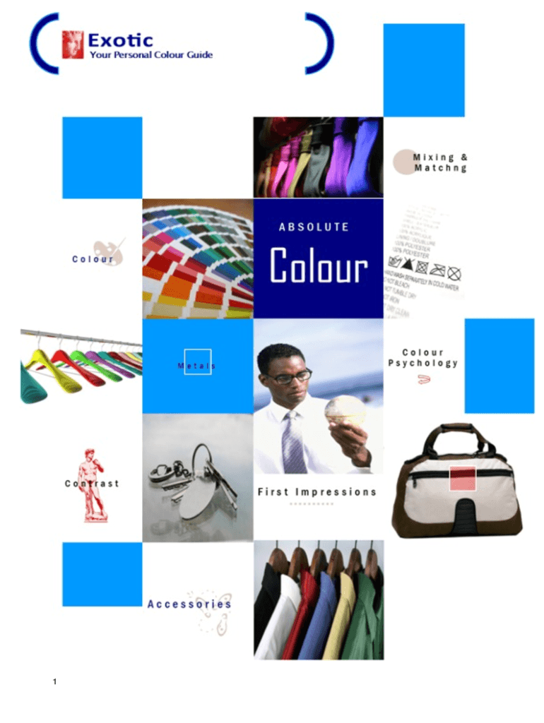 Fillable Online The Four Color Personality Types: Sell More and Sell ...