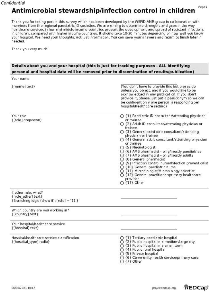 Fillable Online World Society for Pediatric Infectious Diseases ...