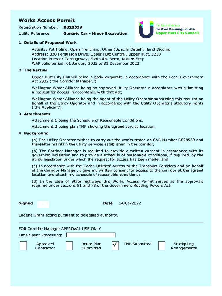 Fillable Online Item # 7 Public Works Excavation Survey and Interviews ...
