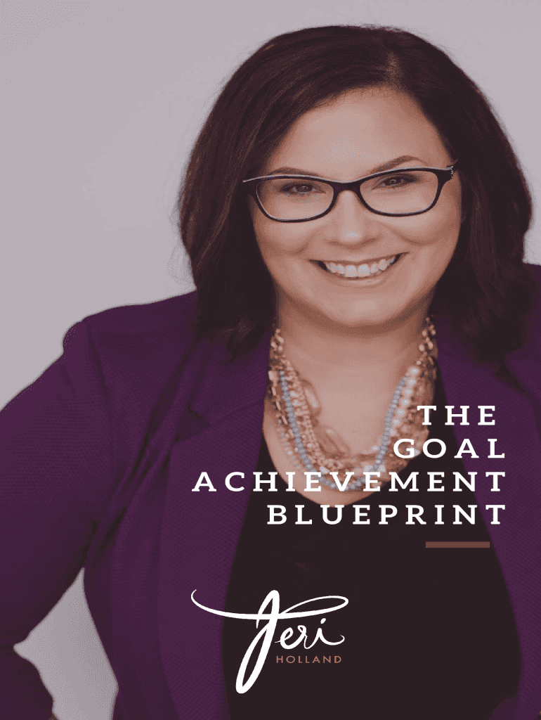 Fillable Online The Complete Goal Setting and Goal Achievement Master ...