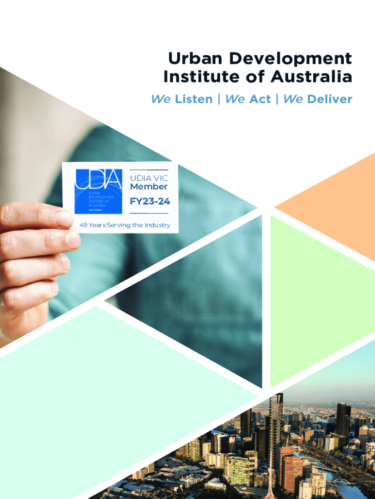 Fillable Online Membership - Urban Development Institute of Australia ...