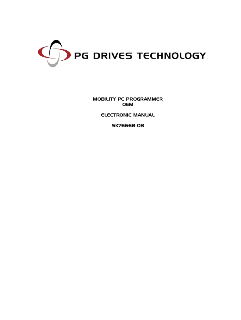 Fillable Online r-net programming software - PG Drives Technology Fax ...