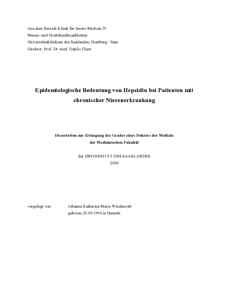 Ausfüllbar Online Fliser, Danilo , Univ.-Prof. Dr. med. - LSF Uni-Saarland Fax Email Drucken ...