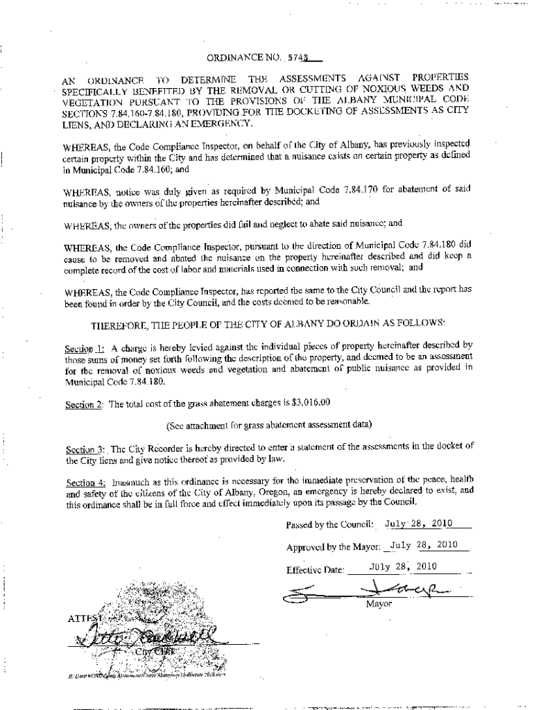 Fillable Online Part 21. County Weed Control - Table of Contents, Title ...