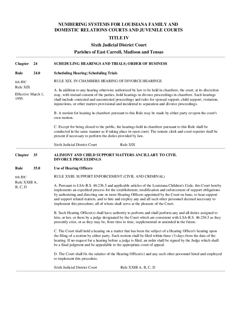 Fillable Online Application of Rules Appendix 22.0 - Courts That Have ...
