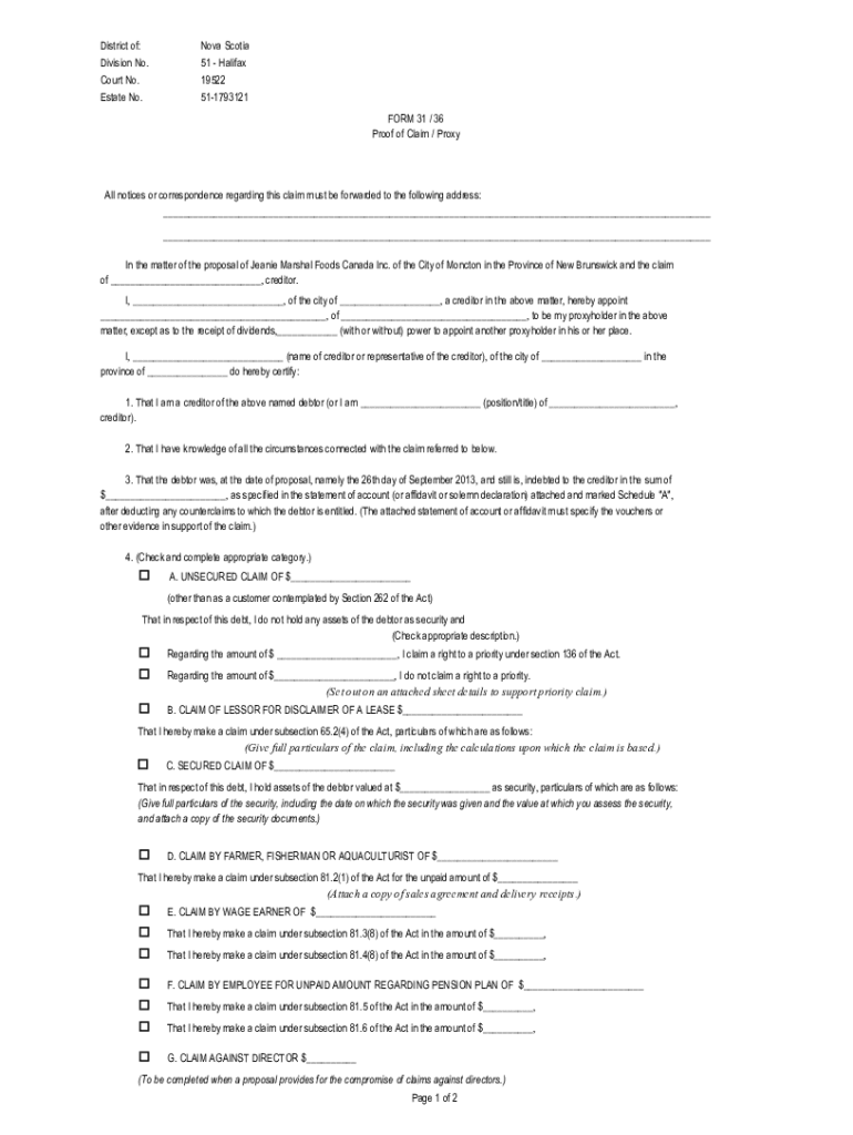 Fillable Online (Set out on an attached sheet details to support ...