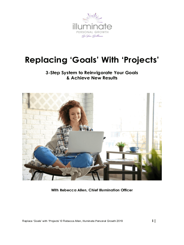Fillable Online How to Set and Achieve Your Goals in 3 Steps Fax Email Print - pdfFiller