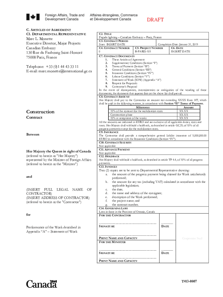 Fillable Online Executive Director, Major Projects Fax Email Print - pdfFiller