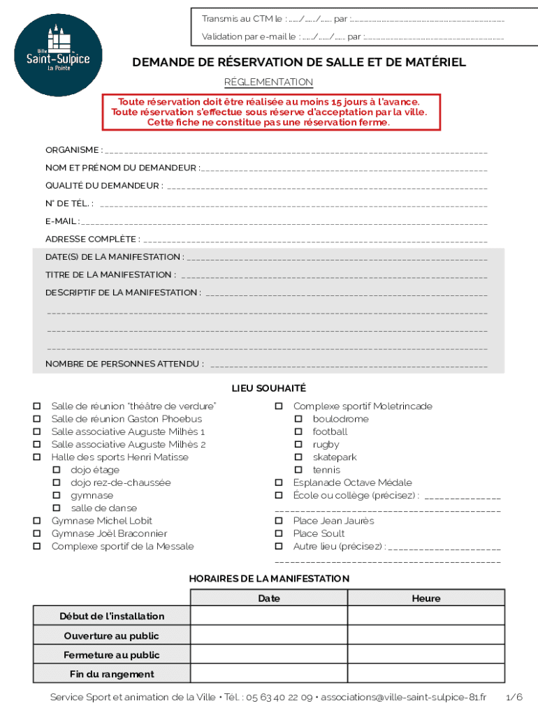 Remplissable En Ligne Tout savoir sur le module de rservation de ressources Fax Email Imprimer ...