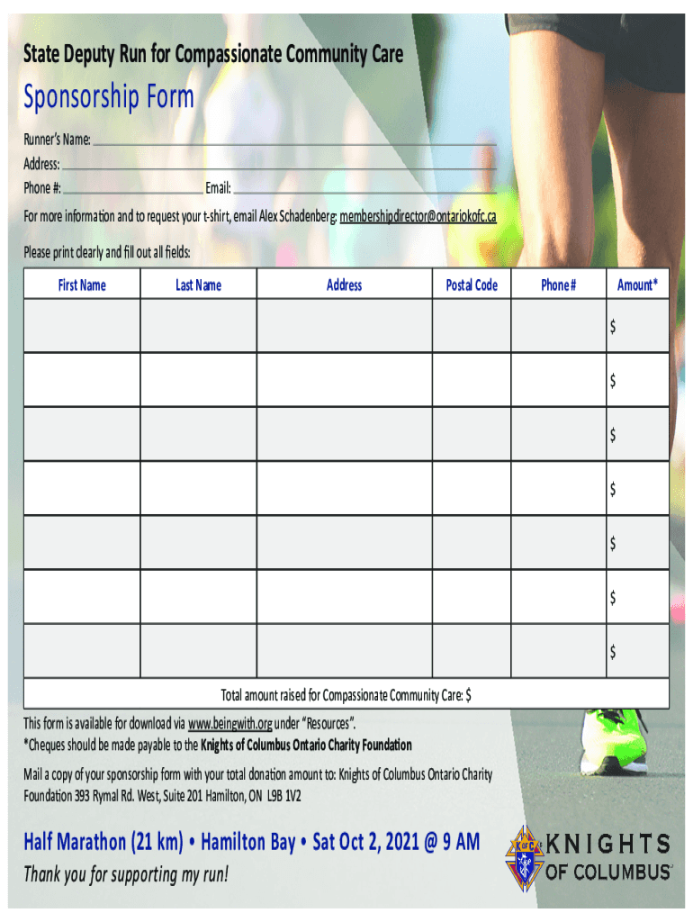 Fillable Online Compassionate Community CareIndependence Lives Here Fax ...