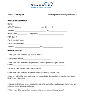 Fillable Online Brand new patients forms Fax Email Print - pdfFiller