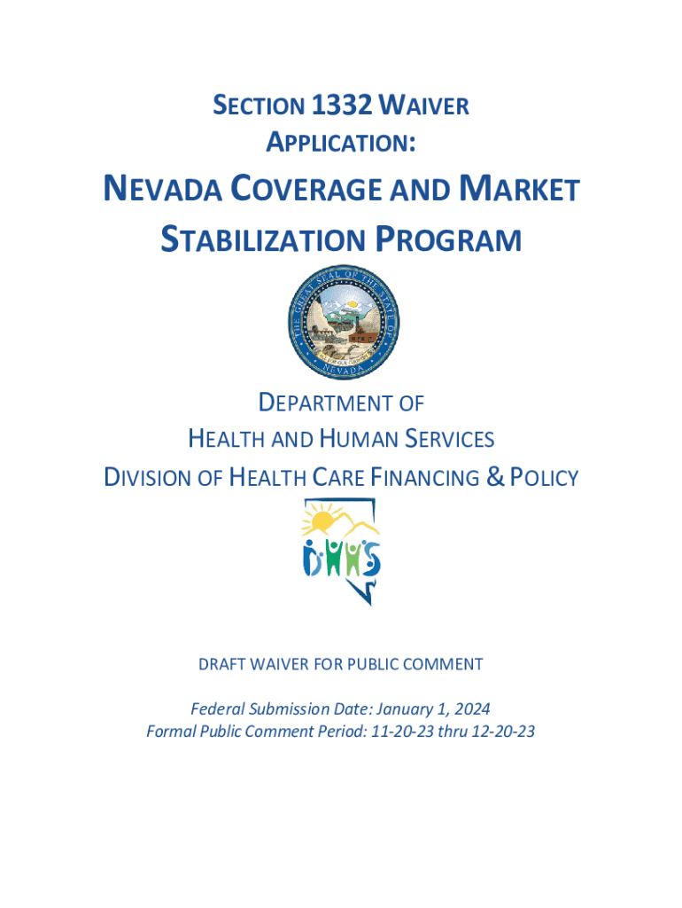 Fillable Online dhcfp nv How States Can Use Section 1332 Waivers To ...