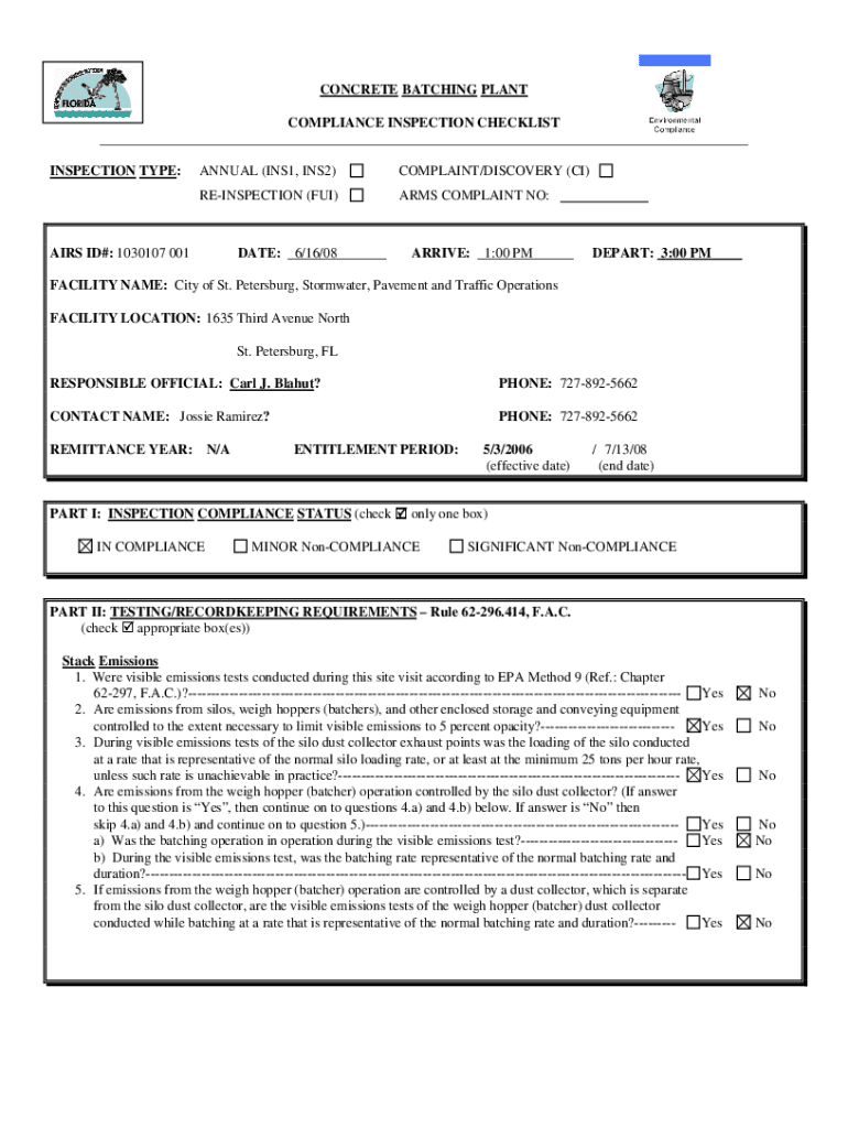 Fillable Online arm-permit2k dep state fl General Air Quality Permit for New or Modified True ...