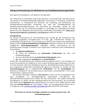 Ausfüllbar Online Antrag auf Finanzierung von Manahmen aus ... Fax ...