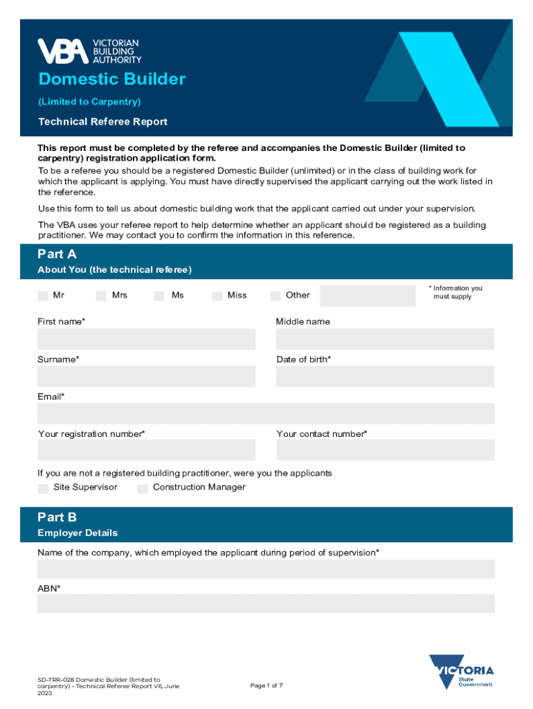 Fillable Online Free fillable Department of Infrastructure, Transport ...