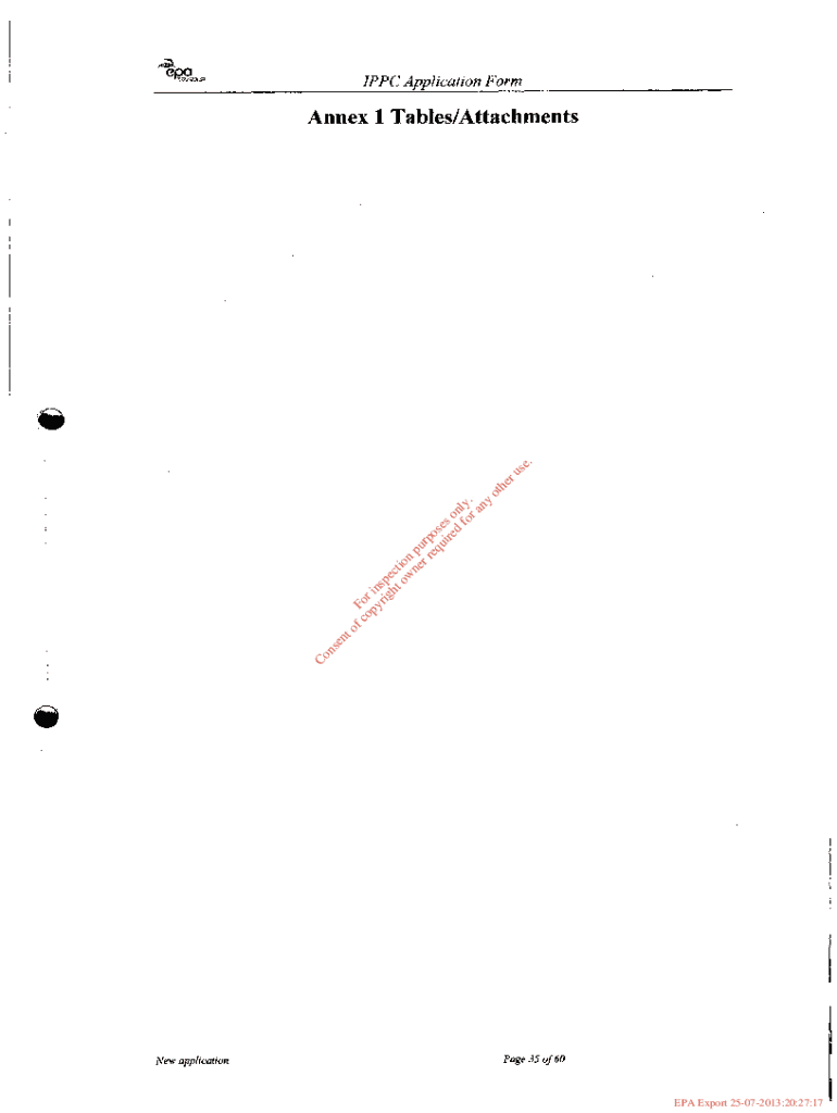 Fillable Online Annex 1 TabledAttachments Fax Email Print - pdfFiller
