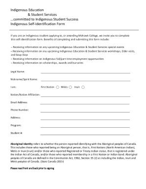 Fillable Online NEW Self ID Form Fax Email Print - pdfFiller