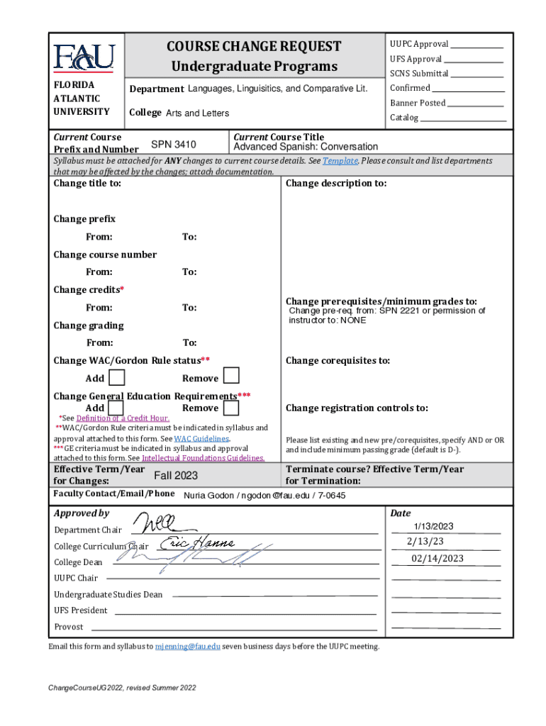 Fillable Online Department Languages, Linguisitics, and Comparative Lit Fax Email Print - pdfFiller