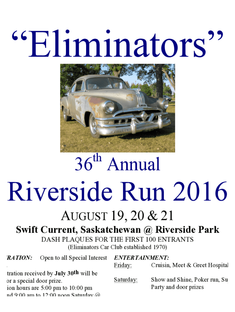 Fillable Online Riverside School to host 36th Annual Riverside Run Fax Email Print - pdfFiller