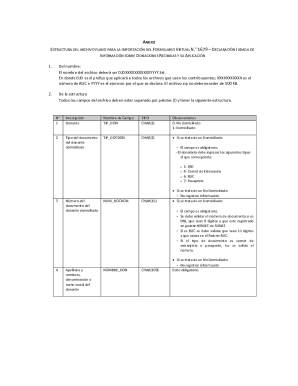 Completable En línea 03. Formulario Virtual N 1679Declaracin Jurada de ...