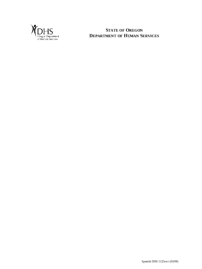 Hearing - Late Hearing Request After Response DHS 1125 (03/09). DHS ...