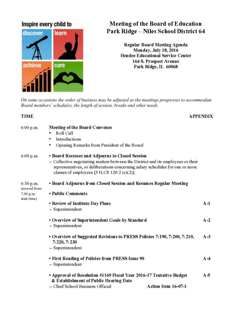 Fillable Online Binder 4 park ridge final proof by Barbara Harrington Fax Email Print - pdfFiller