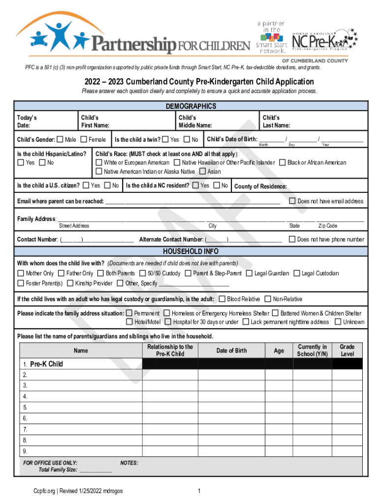 Fillable Online Partnership for Children & FamiliesNonprofit in Lee County ... Fax Email Print ...