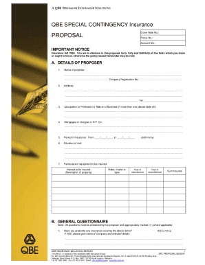 Fillable Online Basic vs Special Form Insurance Coverage - Resources ...