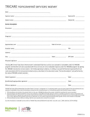 Fillable Online Q&A: Non-Covered Services from Network and ... Fax ...