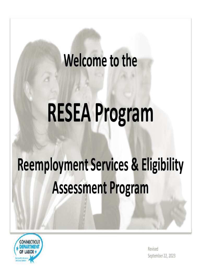 Fillable Online Reemployment Services & Eligibility Fax Email Print ...