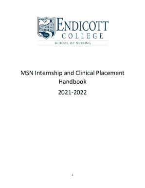 Fillable Online Nurse practitioner student clinical placement processes Fax Email Print - pdfFiller