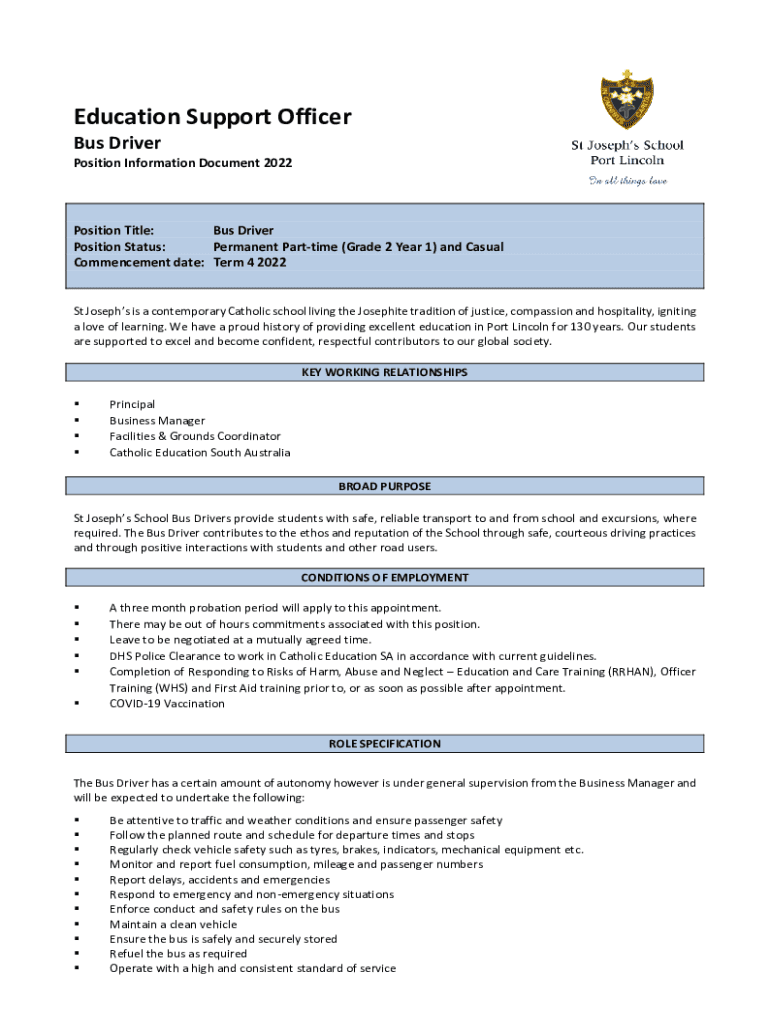 Fillable Online Substitute School Bus Driver at Apple Valley Unified ...