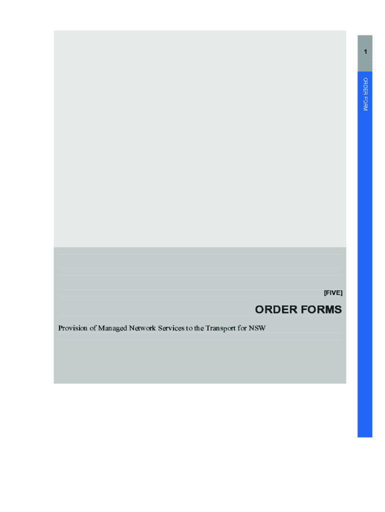 Fillable Online Provision of Managed Network Services to the Transport ...