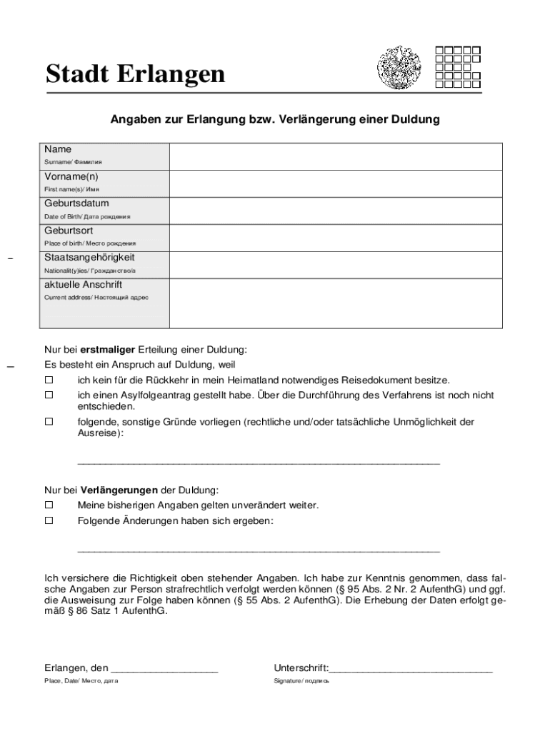 Ausfüllbar Online If applicable, maiden name or name from former ...