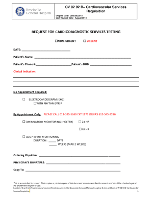 Fillable Online Use of Initial Noninvasive Cardiac Testing and ...