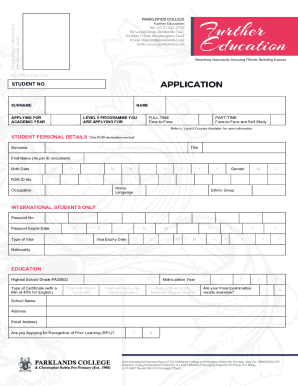 Fillable Online Level 5 - Application Form & Fee Structure (A3).docx ...