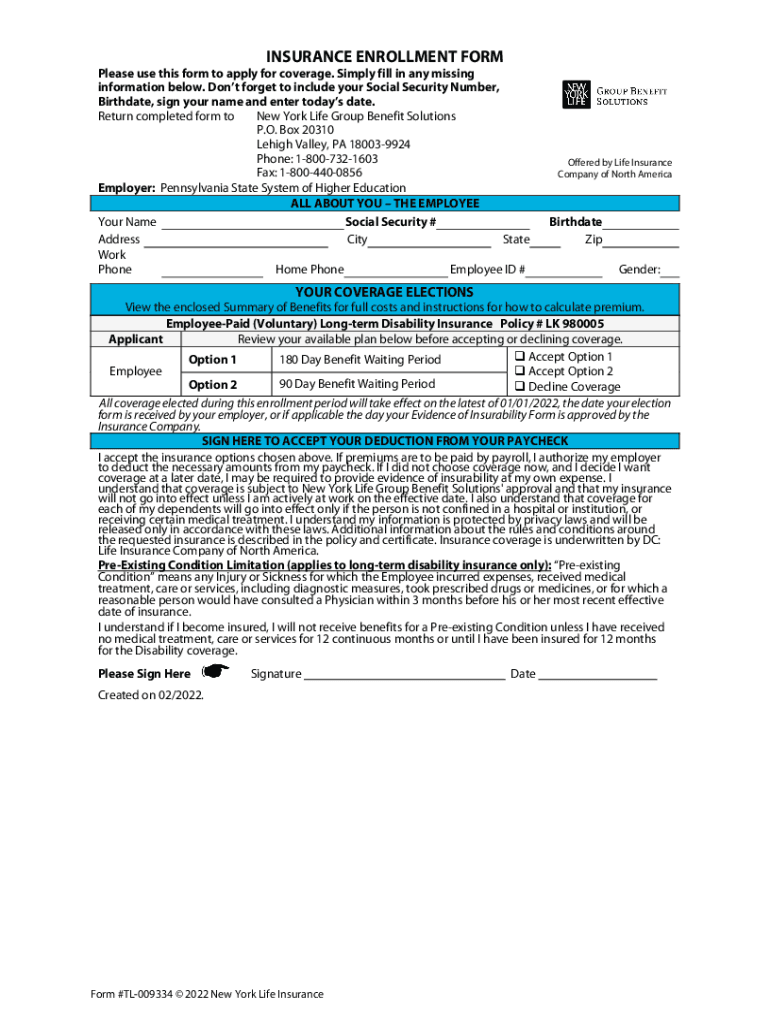 Fillable Online Pennsylvania State System of Higher Education-VLTD ...